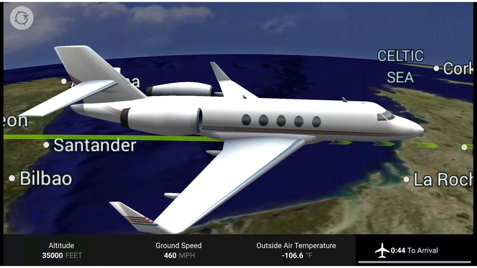 Airshow® Moving Maps | Collins Aerospace