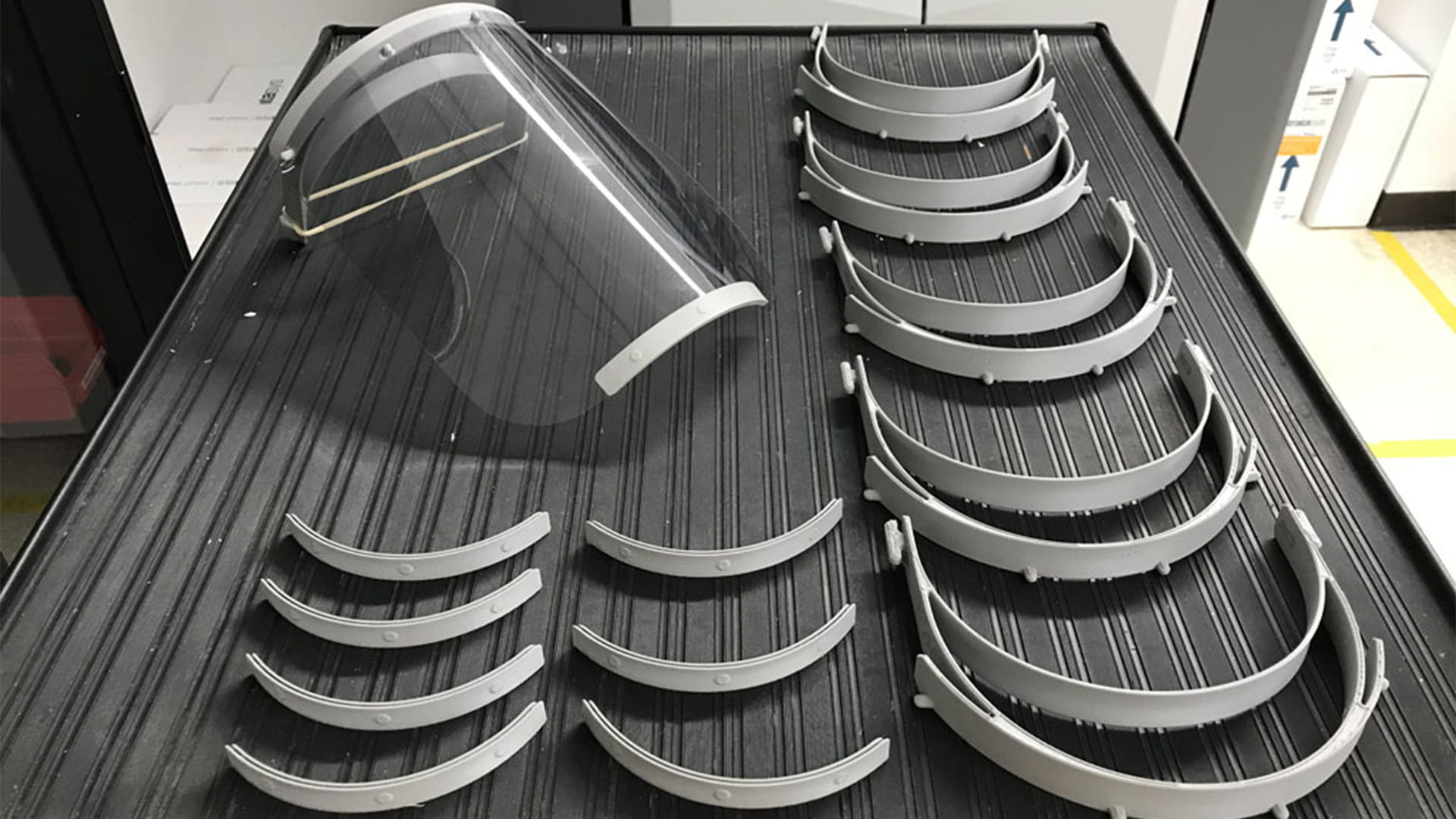 News | 3D Printed Face Shields in the Age of COVID-19 | Collins Aerospace