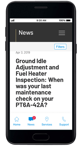 New App Puts Need-to-know Info in PT6A Operators' Hands | Pratt & Whitney