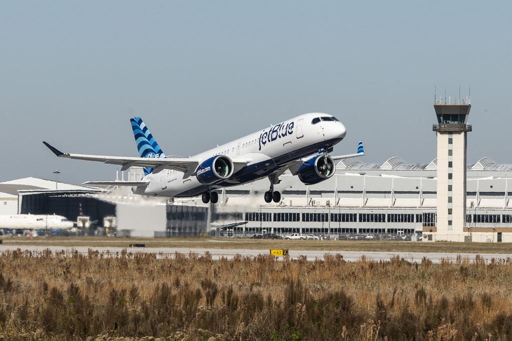 News | JetBlue Takes Delivery of First Airbus A220 Aircraft Powered by Pratt & Whitney GTF ...