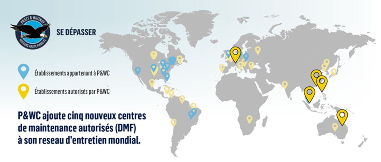 News | Pratt & Whitney Canada Appoints Five Jet Aviation Locations as ...