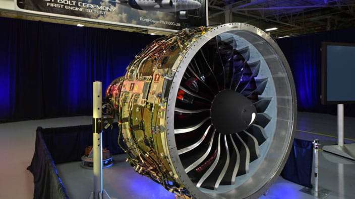 News | Pratt & Whitney Completes First PurePower® PW1100G-JM Engine for ...
