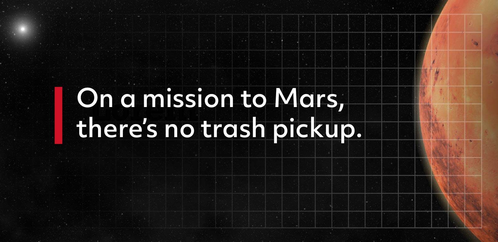 News | Sending humans to Mars: How a trash compactor might help | RTX