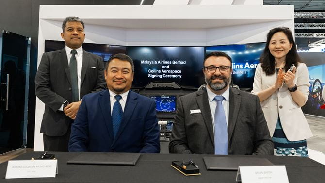 News | RTX's Collins Aerospace to provide Malaysia Airlines with new ...