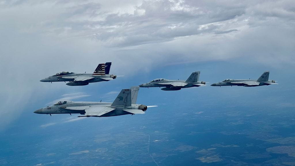 News | RTX's Advanced Electronic Warfare prototype for F/A-18E/F Super ...