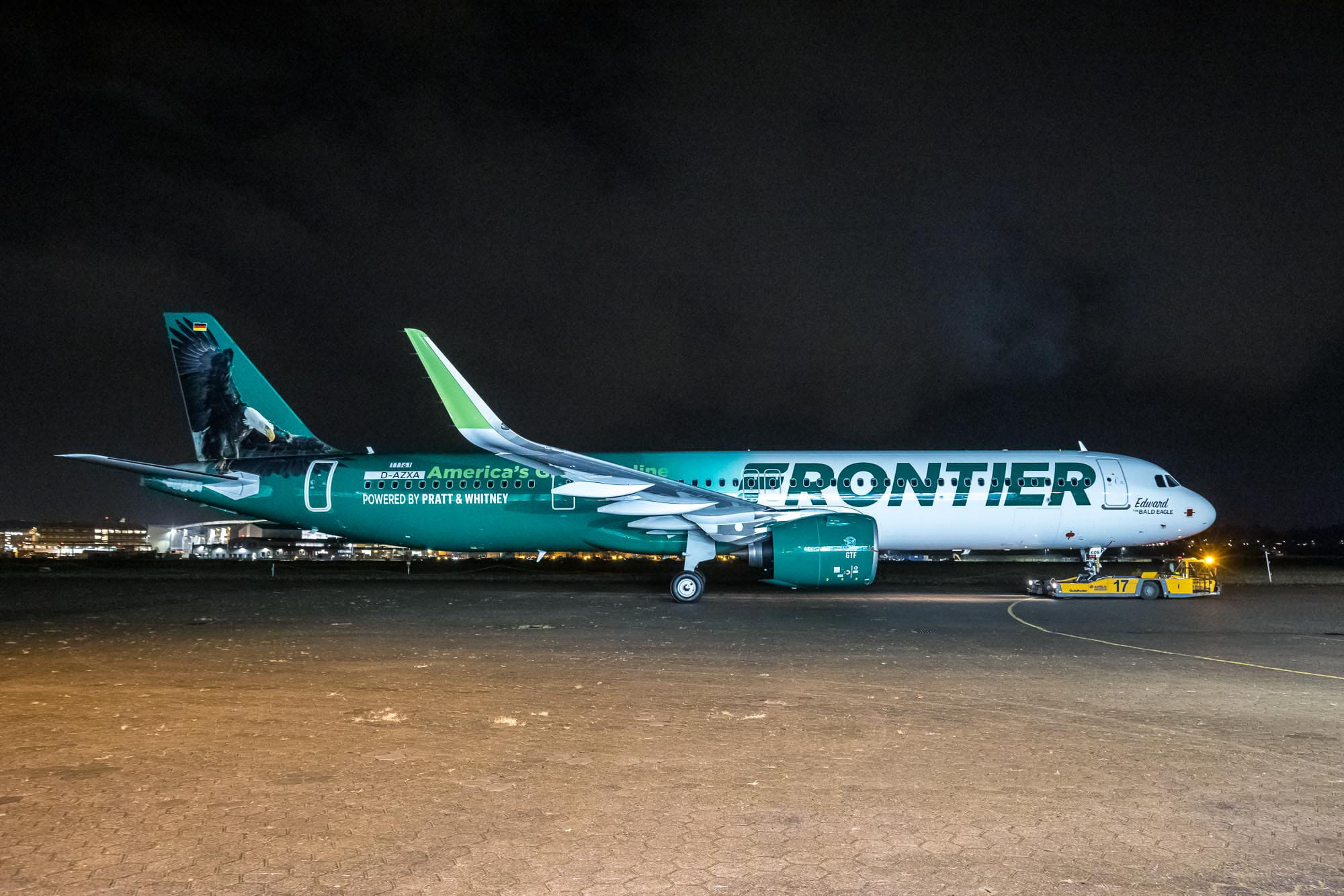 News | Frontier Airlines and Pratt & Whitney Name GTF-powered A321neo “Edward the Bald Eagle ...