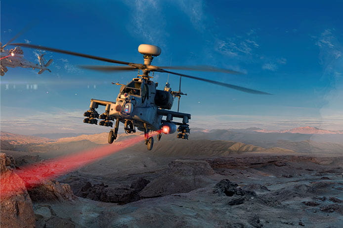 current laser weapons