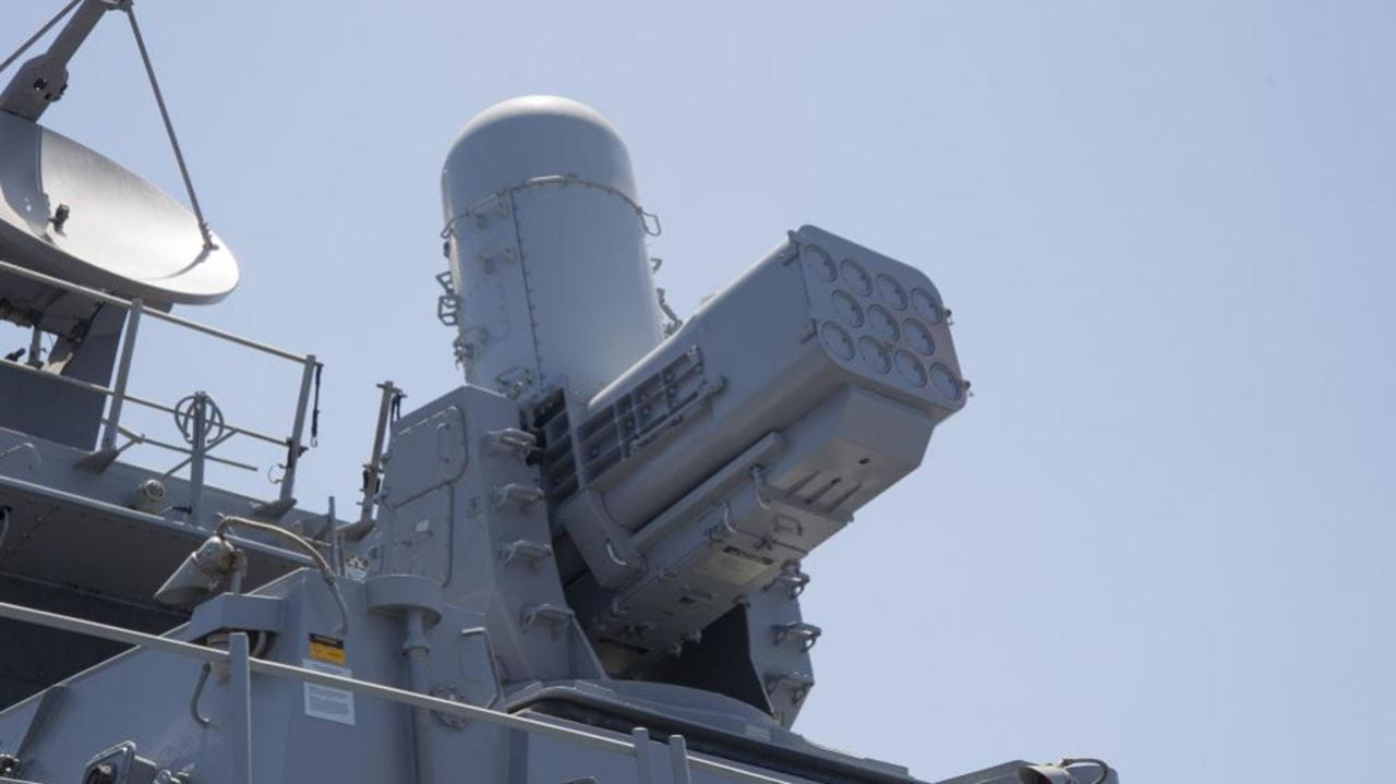 SeaRAM Ship Defense System | Raytheon